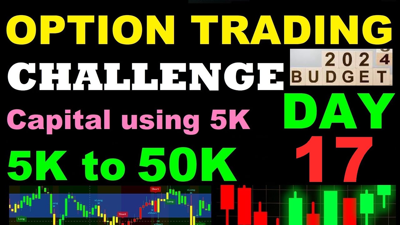 Option Trading Challenge Grow Nifty 5k To 50k Using 5k {day 17