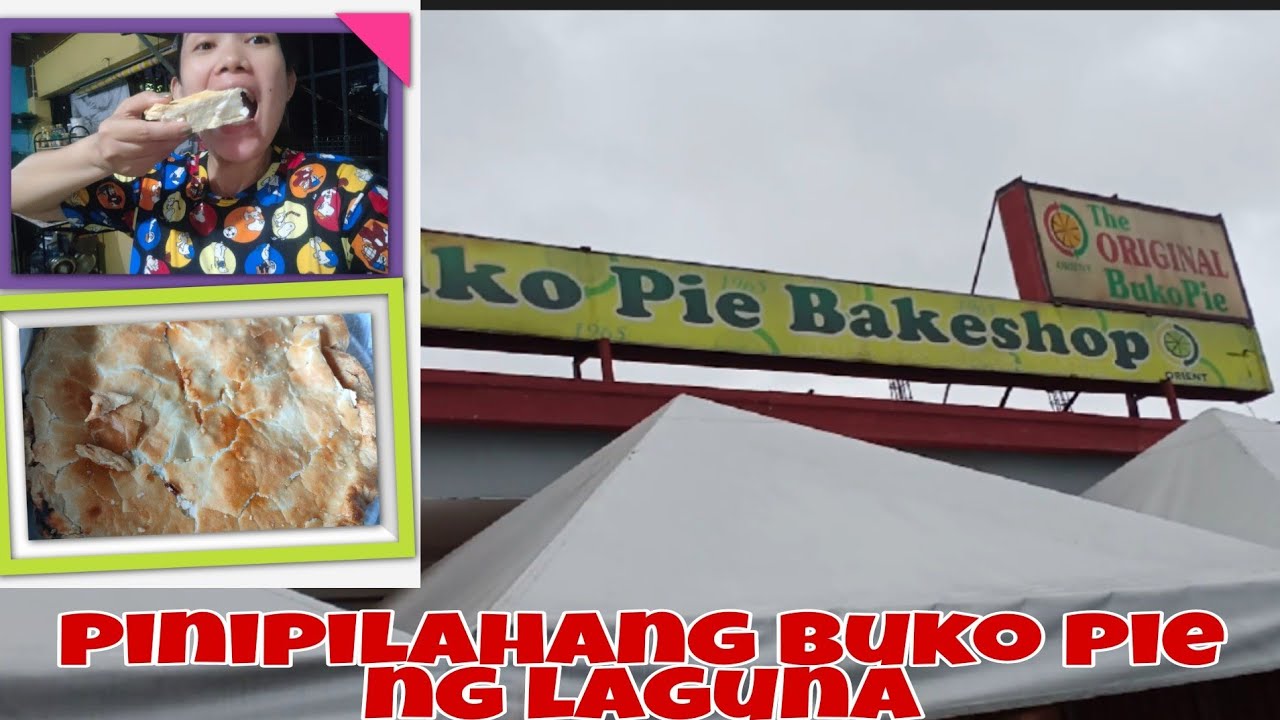 THE ORIGINAL BUKO PIE NG LOS BANOS LAGUNA - YouTube