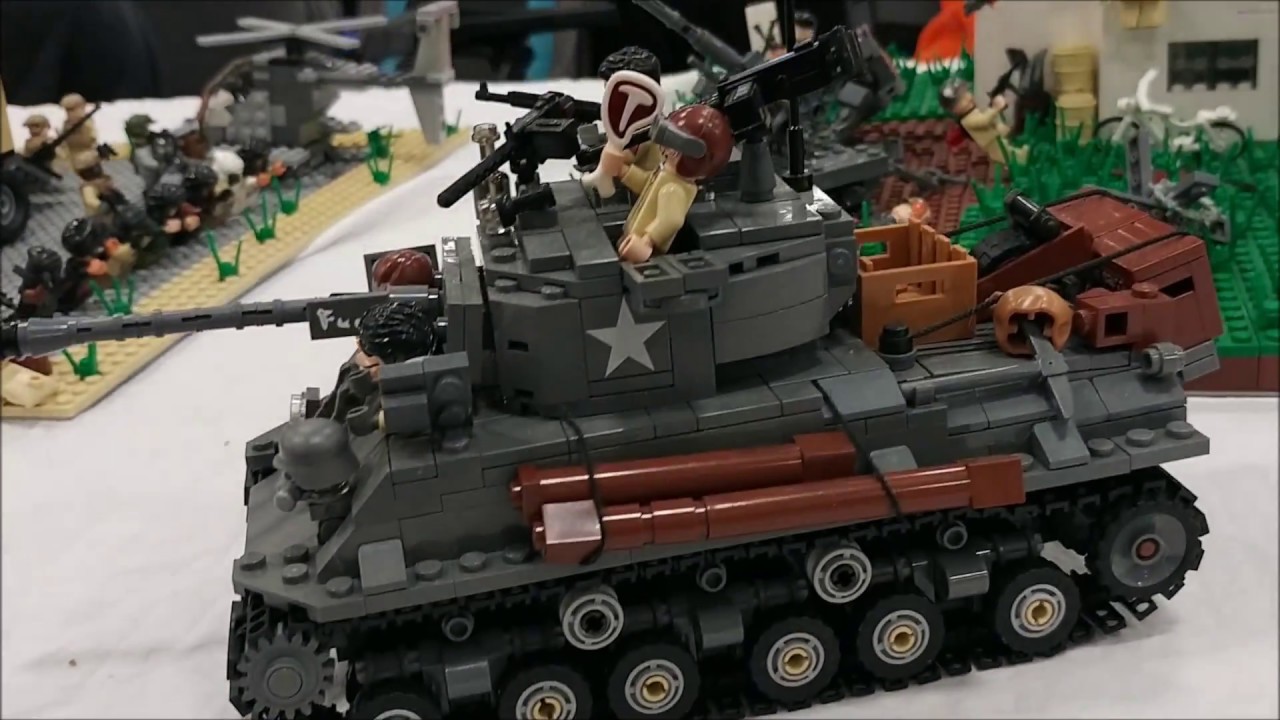 BrickFair 2017 Dulles Expo Military Display Day 1 + Announcement - YouTube