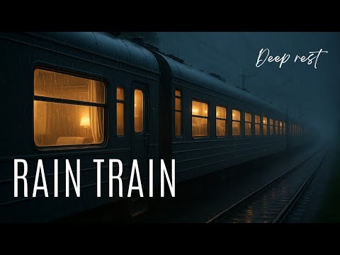 Rain & Train Sounds, Meditation, Sleep, Reduce Anxiety - YouTube