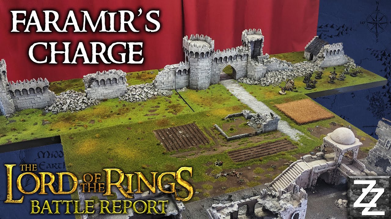 Faramir's Charge BATTLE REPORT ~ Gondor at War Campaign Episode 6 - YouTube
