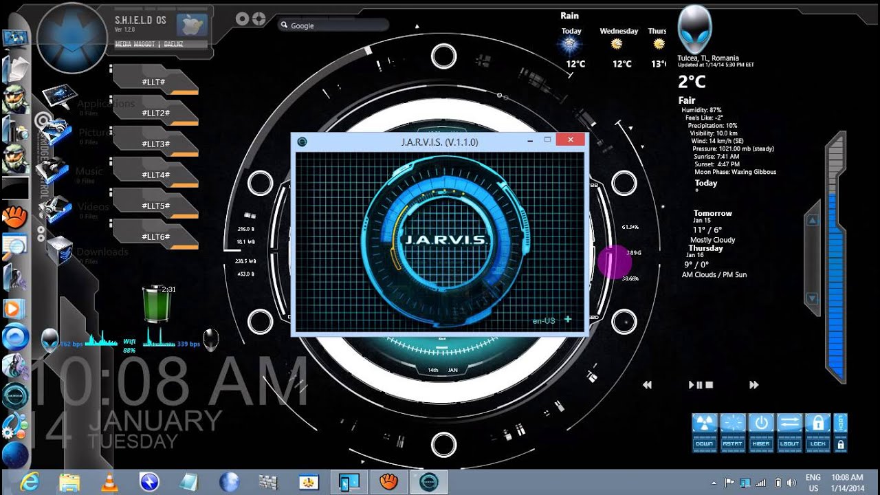Asistente Virtual Jarvis Youtube