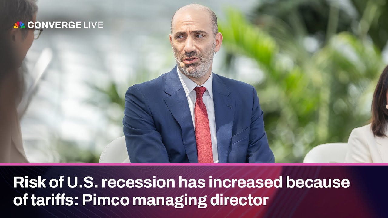 Risk of U.S. recession has increased because of tariffs: Pimco managing ...