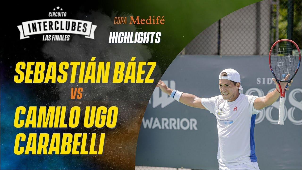 Final de Interclubes de Primera División AAT: Báez vs Ugo Carabelli - YouTube