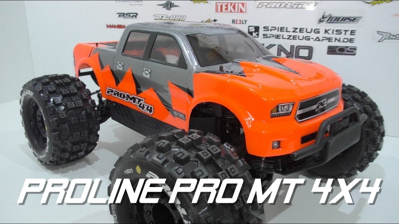 Proline Pro MT 4x4 Vorstellung German - YouTube
