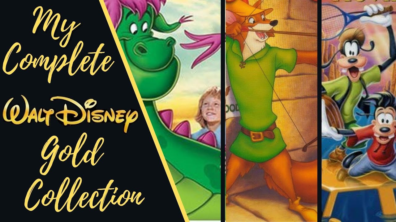 My Entire Walt Disney Gold Collection - YouTube