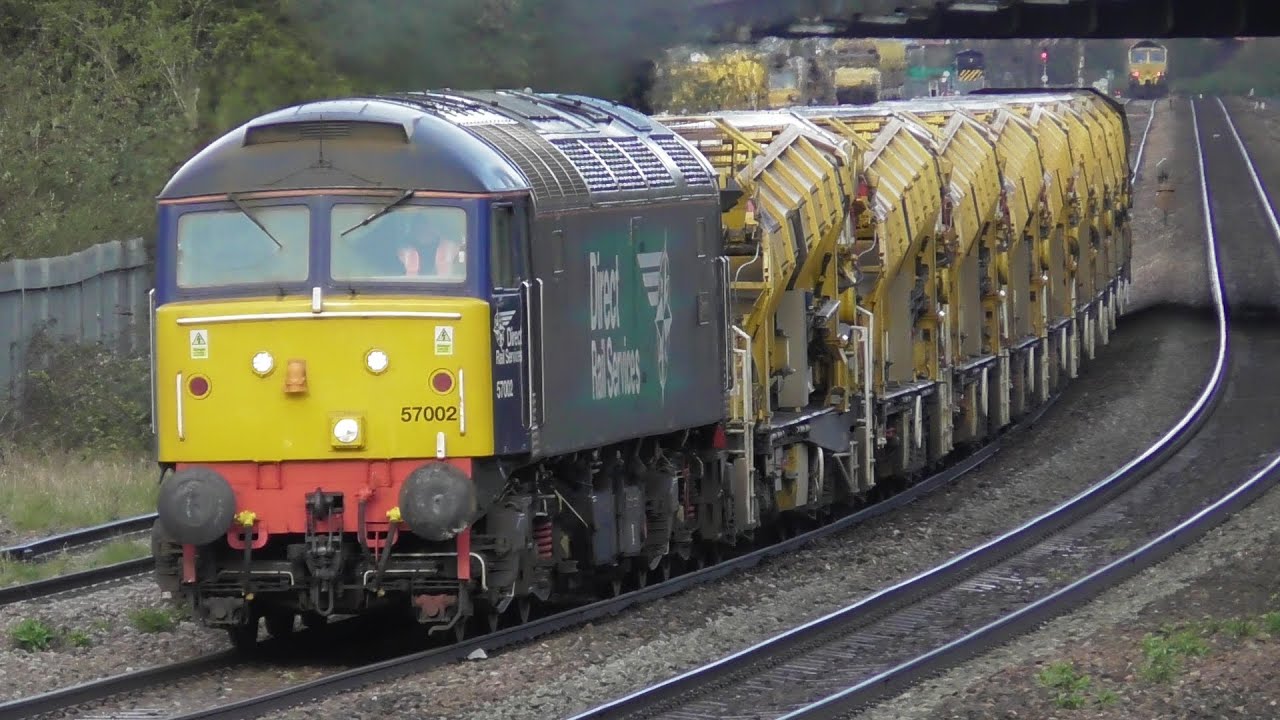 Direct Rail Services Class 57 57002 Rare Visit To Taunton. - YouTube