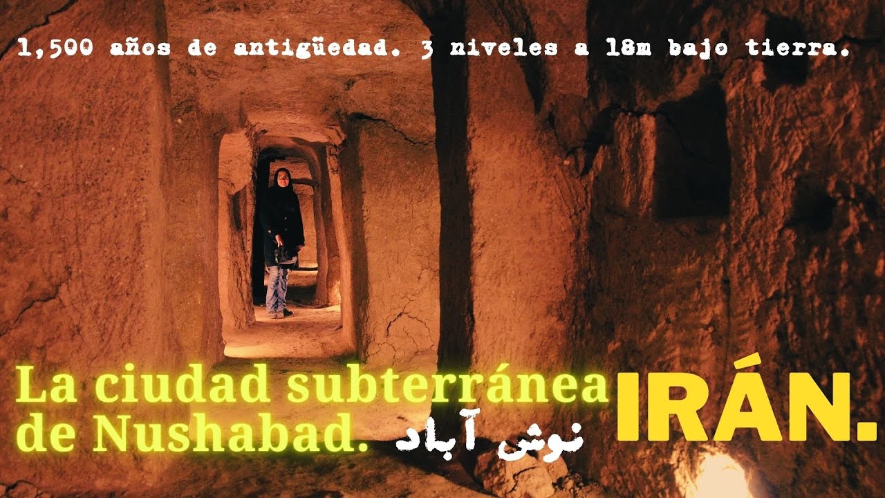 La Ciudad subterránea de Nushabad. 1,500 años de antigüedad en el ...