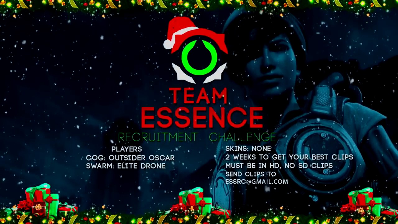 HOW TO JOIN ESS? Team Essence 2017 Recruitment Challenge! Gears of War ...