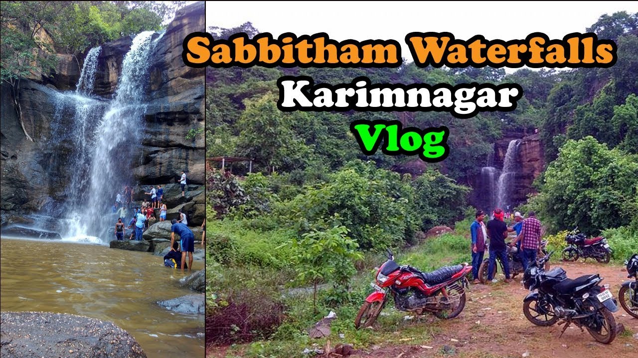 Sabbitham Waterfalls Karimnagar | Vijay - YouTube