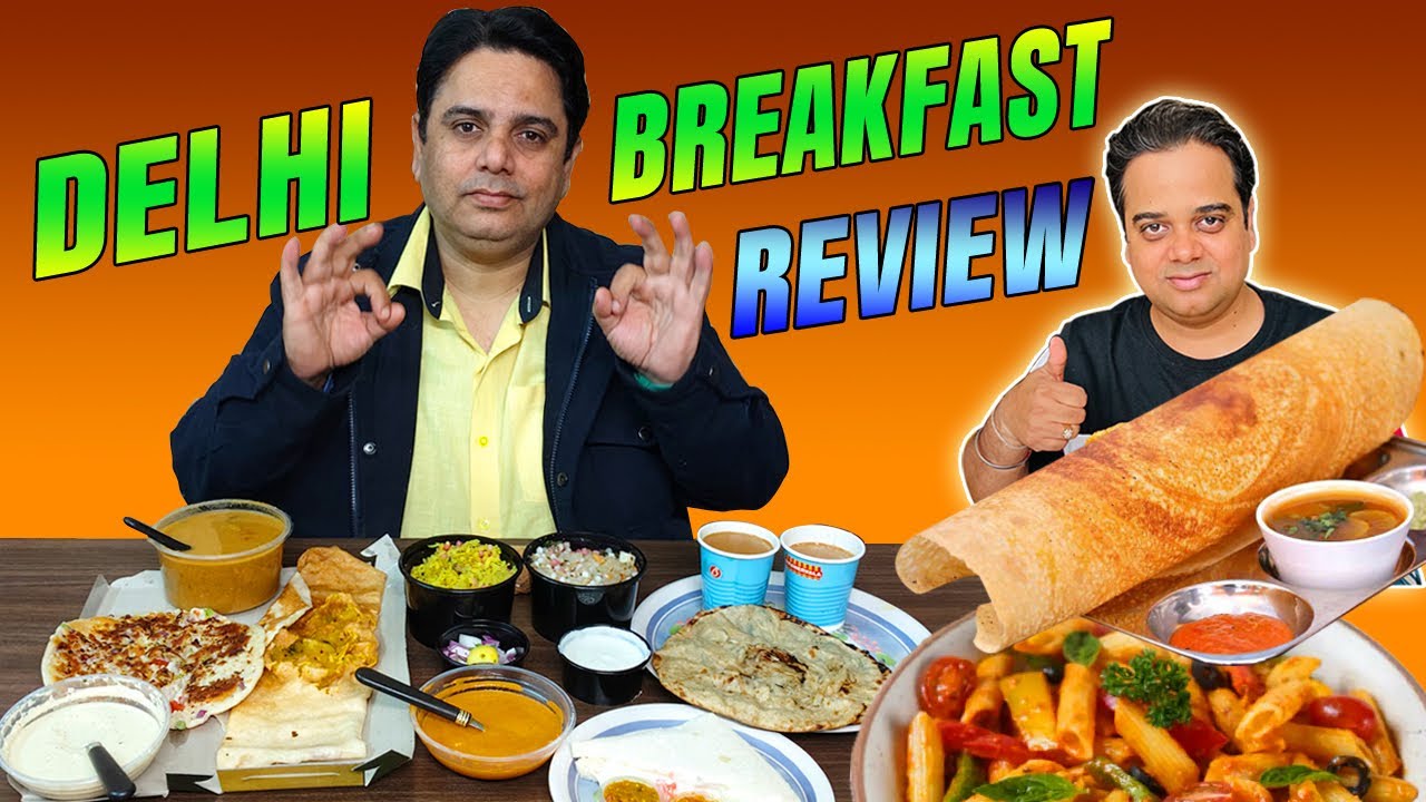 Breakfast Option in Delhi ! EatFit Food Review ! Bikanervala Food ...