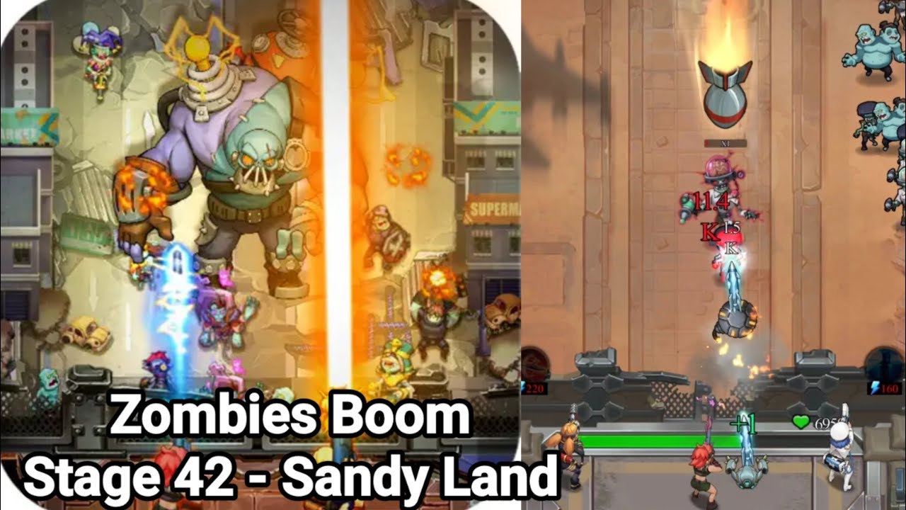 Zombies Boom Stage 42 Gameplay | Best Build - YouTube