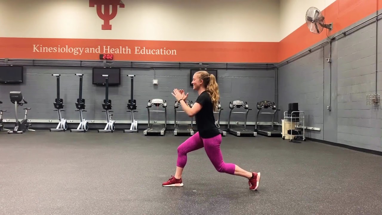 Static Lunge Pulse - YouTube