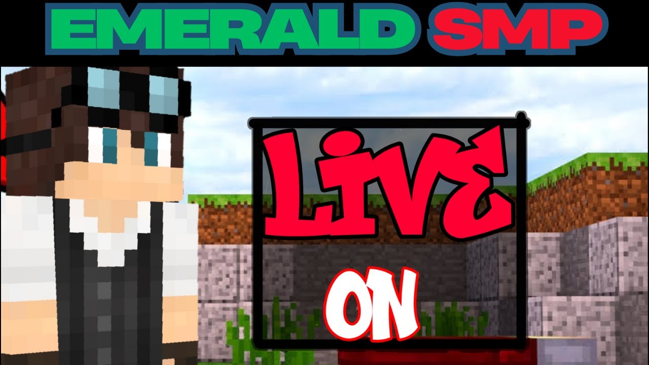 Minecraft - Jogando [ Emerald SMP ] com inscritos ( live shorts) - YouTube