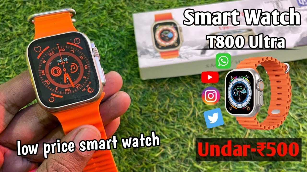 T800 Ultra Smartwatch Unboxing And Review | T800 Ultra | T800 ...