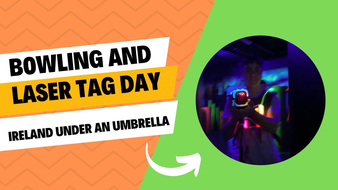 Bowling and laser tag day - YouTube