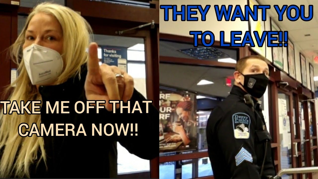 KRAZY KAREN AT DERRY, NH POST OFFICE/PD WANTS ME TO LEAVE - YouTube