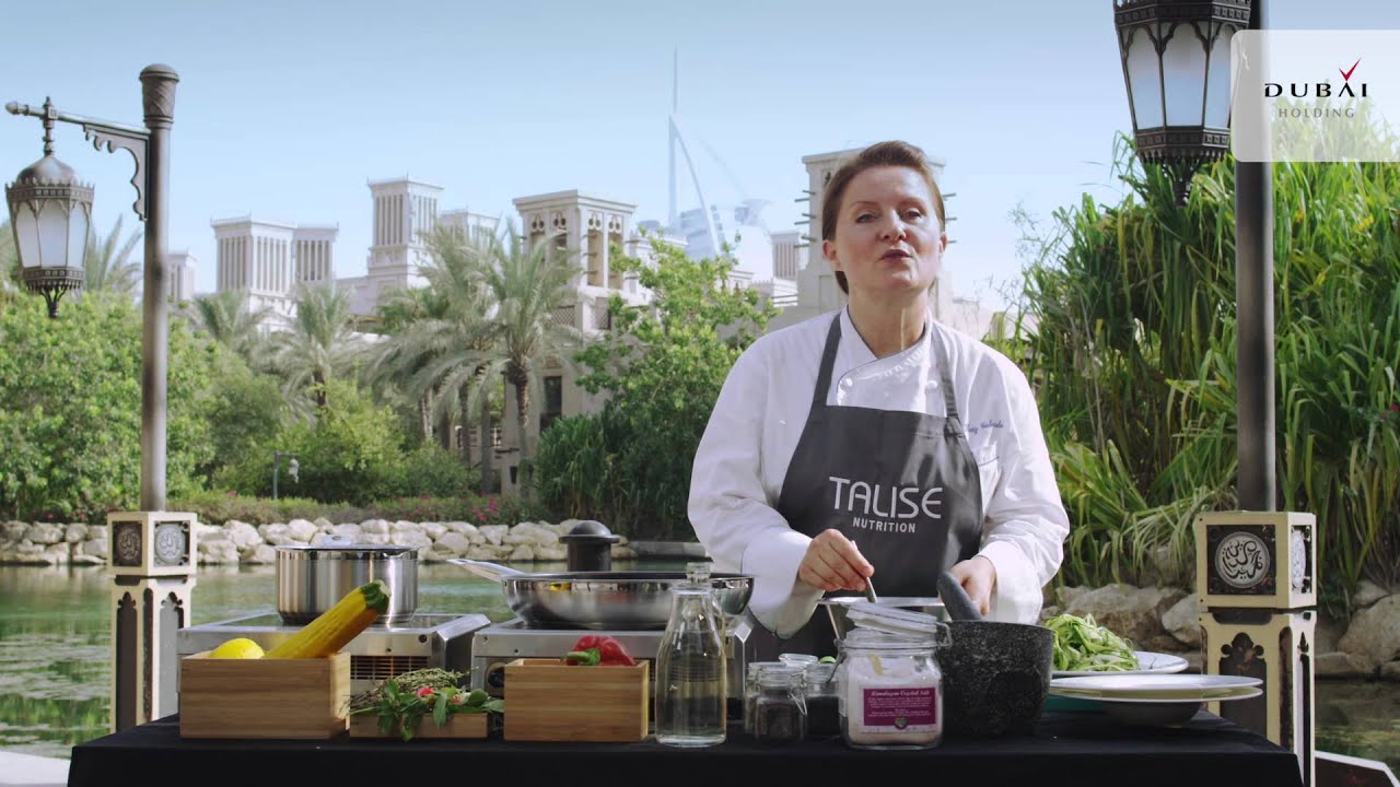 Carb-free Zucchini Spaghetti by Chef Gabi - YouTube