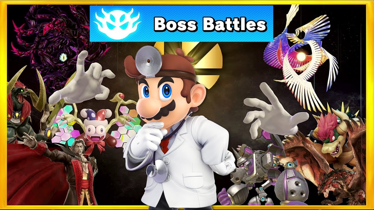 Super Smash Bros. Ultimate - Boss Battles with Dr. Mario - YouTube