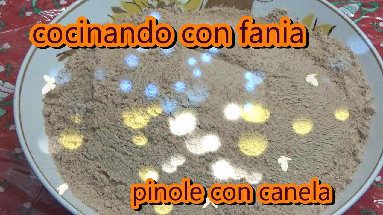 Como hacer pinole /receta facil - YouTube