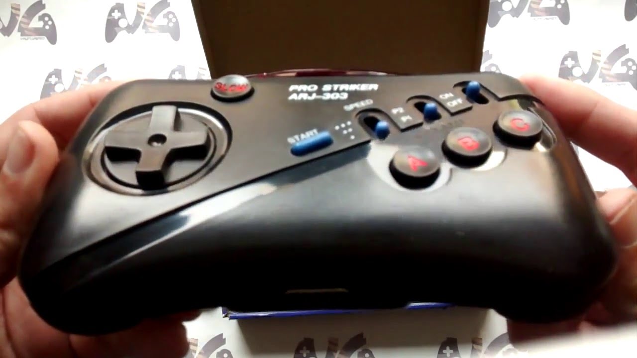 Mando pro striker - mega drive - genesis - YouTube