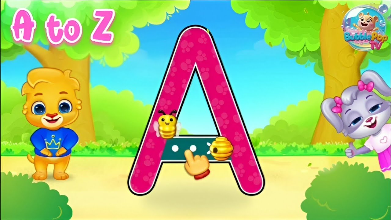 Learning ABCD with Lucas the lion | How cute Adventure🐇🐇 #cartoon #abcd ...