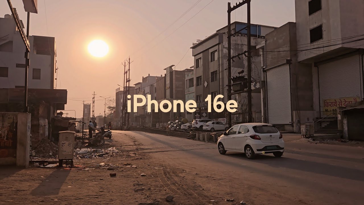 iPhone 16e Cinematic 4k Camera Test | 48mp Photography - YouTube