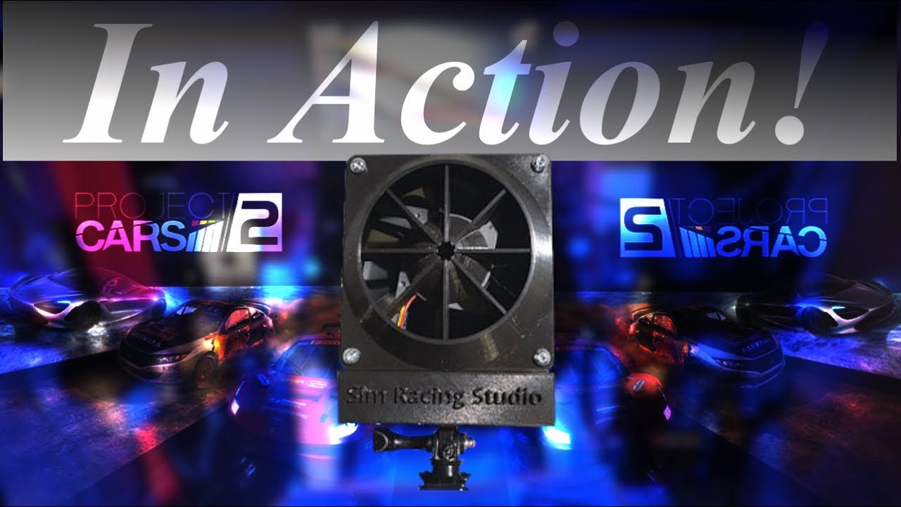 Sim Racing Studios Wind Simulator In Action In Project Cars 2 - YouTube