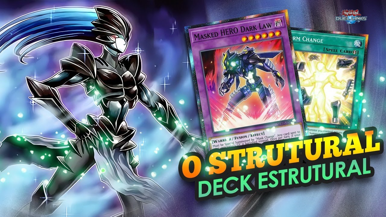 DECK ESTRUTURAL DE MASKED HERO - ESTRUTURAL DOS SONHOS HERÓI MASCARADO ...