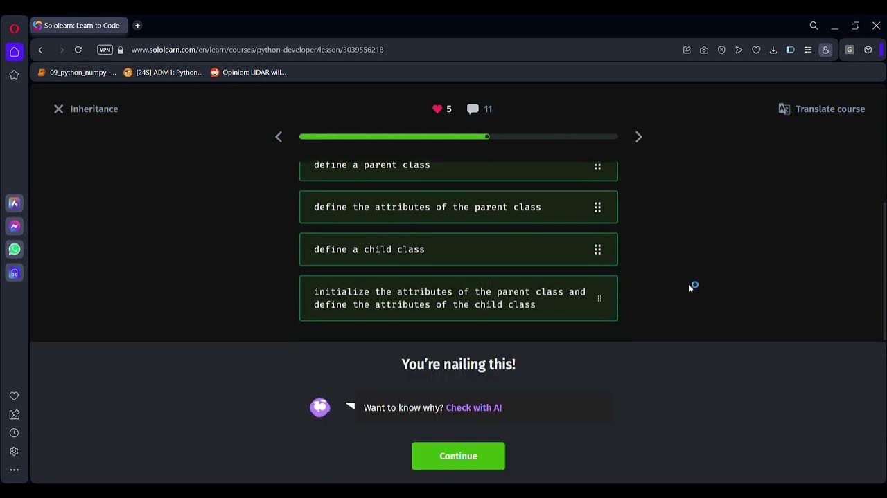 70 Inheritance | Python Developer | Sololearn - YouTube 70 Inheritance | Python Developer | Sololearn - YouTube
