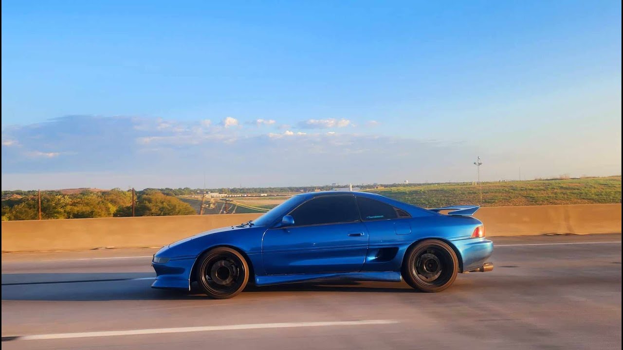 Toyota Mr2 2GR at an AutoX course. - YouTube