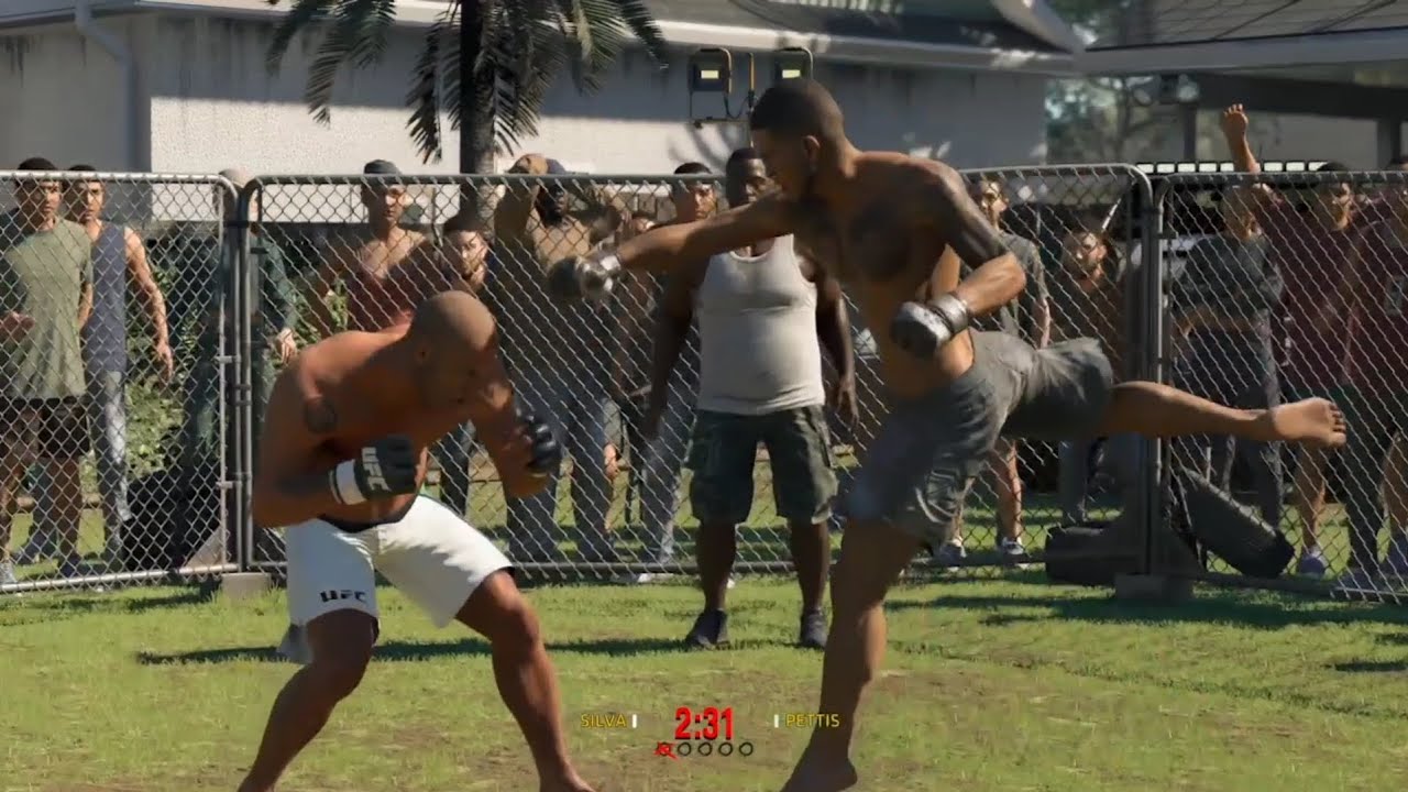 UFC Backyard Brawlers League: Silva VS Pettis - YouTube