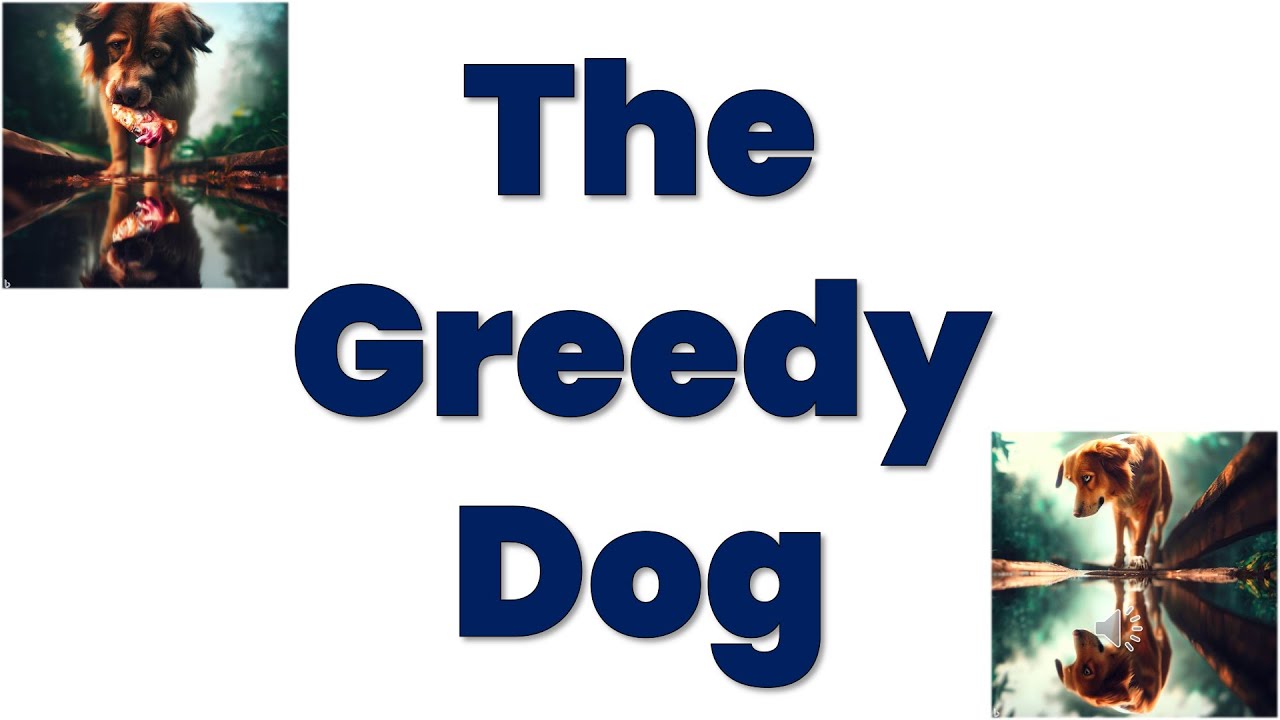 The Greedy Dog - An Inspiring Story - Video made in PowerPoint - YouTube