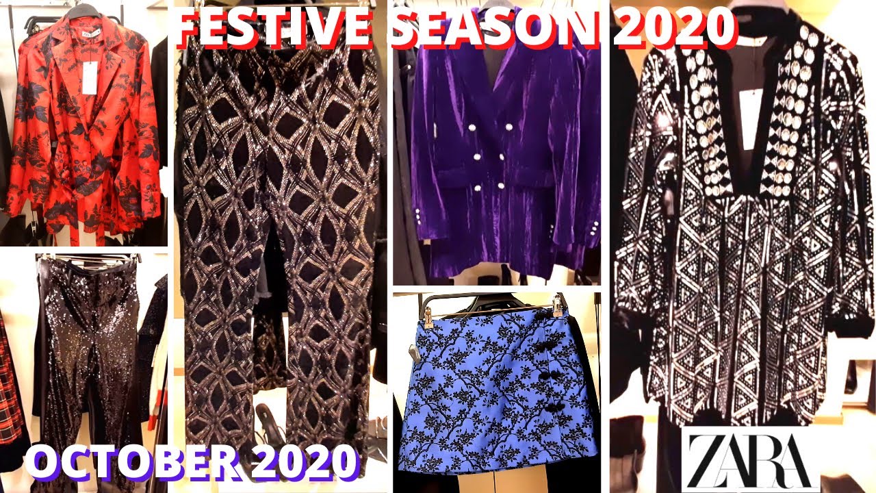 ZARA NEWEST FESTIVE FALL-WINTER COLLECTON 2020/OCTOBER 2020/women's ...
