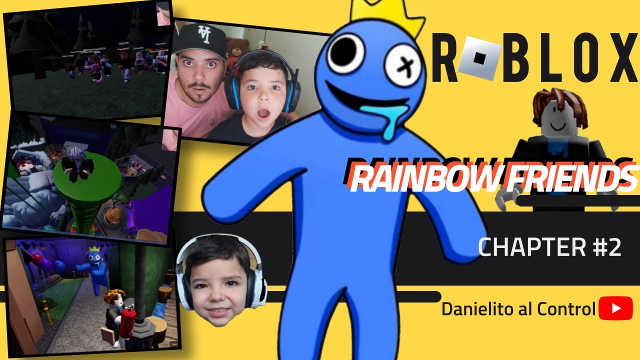 RAINBOW FRIENDS CHAPTER #2 -ROBLOX- ( Danielito Al Control ) - YouTube