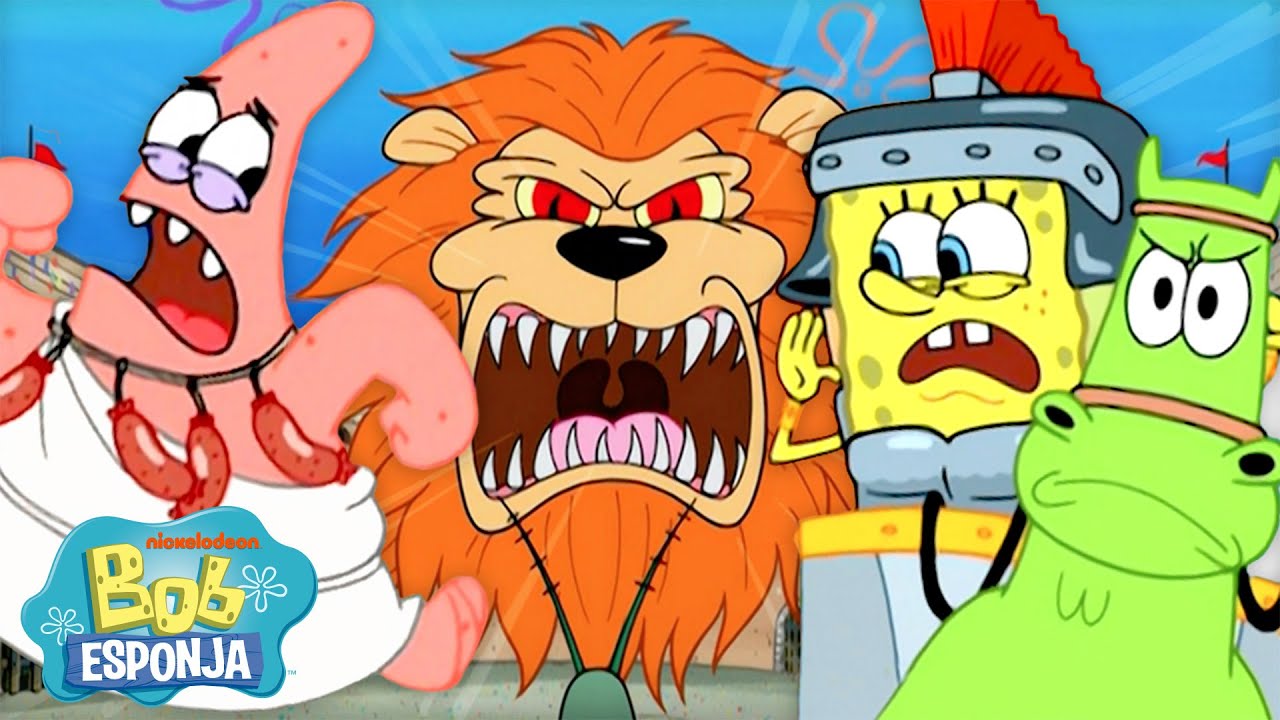 Bob Esponja | Cada Cena de Perseguição de Bob Esponja 💨 | Compilação de ...