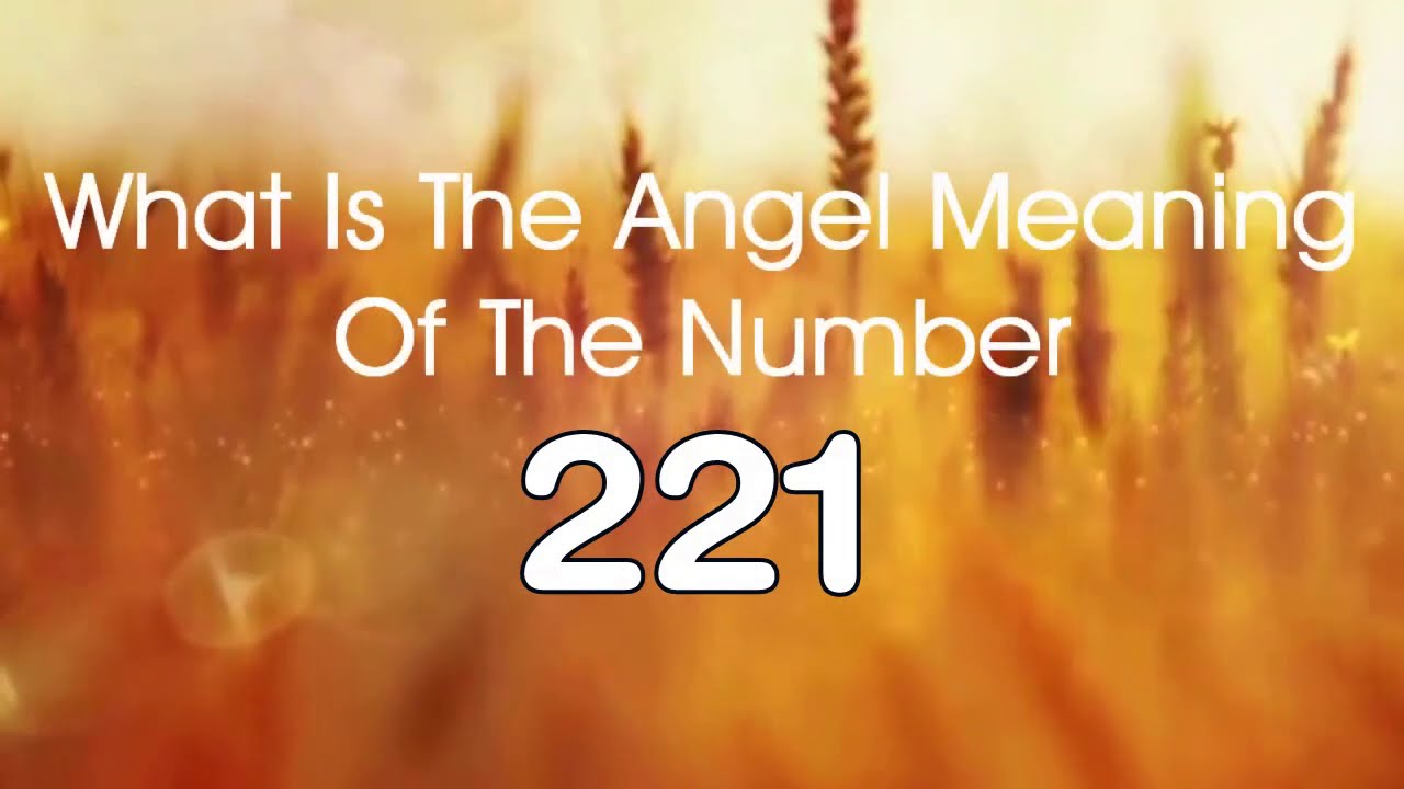 Number Meaning 221 Quick Angelic Numerology Reading for Number 221 ...