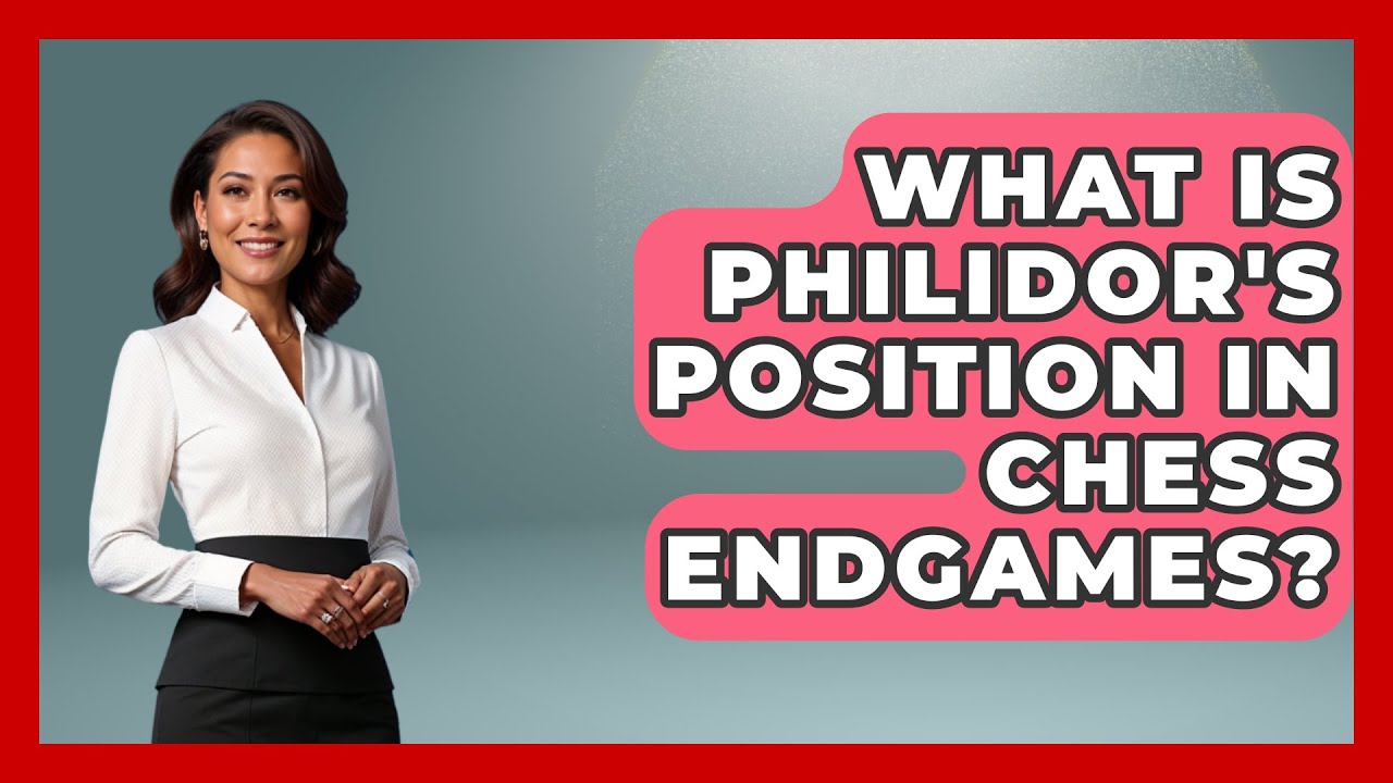 What Is Philidor's Position in Chess Endgames? | The Chess Codex - YouTube