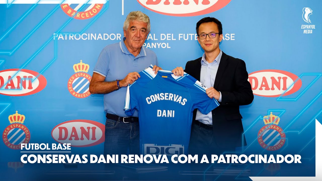 🤩 DANI renova el patrocini amb l'Espanyol - YouTube