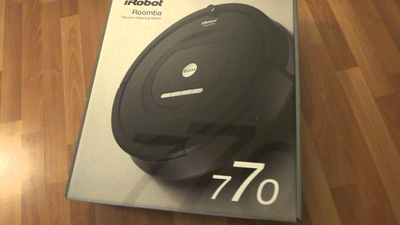 iRobot Roomba 770 - YouTube