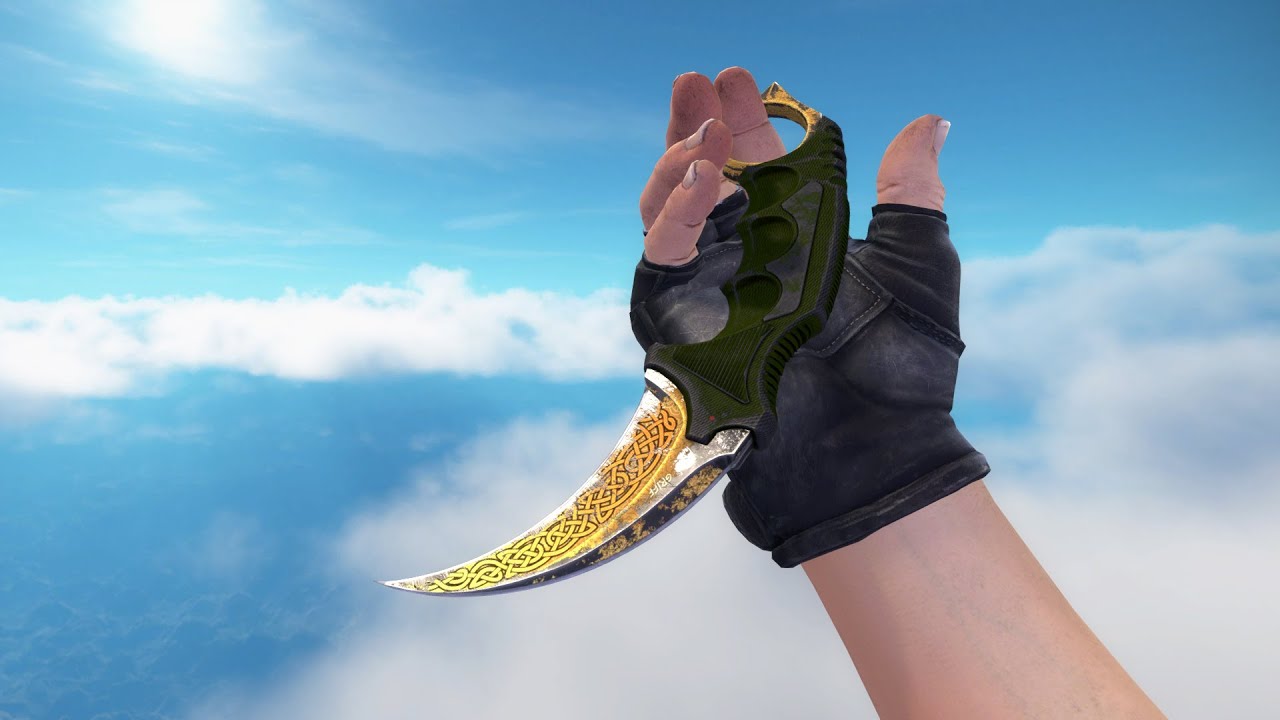 Karambit | Lore (Battle-Scarred) | CS:GO Skin Showcase - YouTube