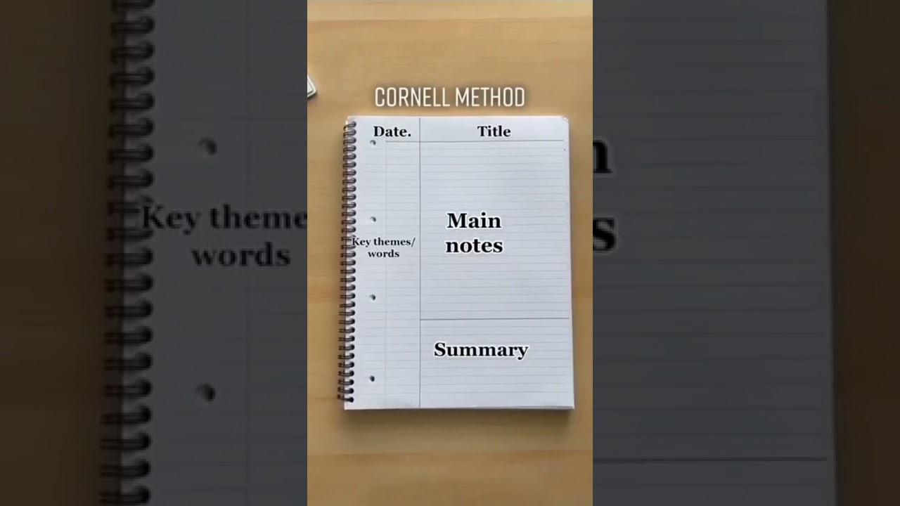 Top 3 note taking methods | students must watch | Study Diary # ...