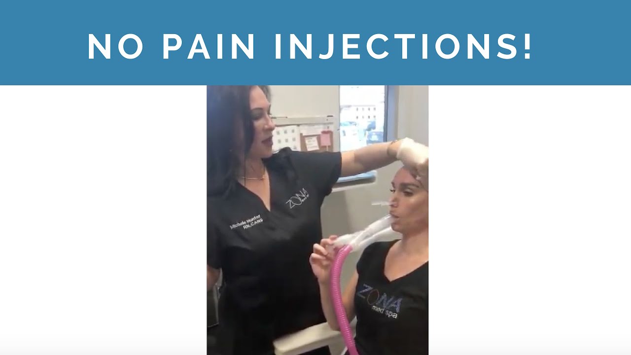Botox with PRO-NOX | No Pain Injections - YouTube