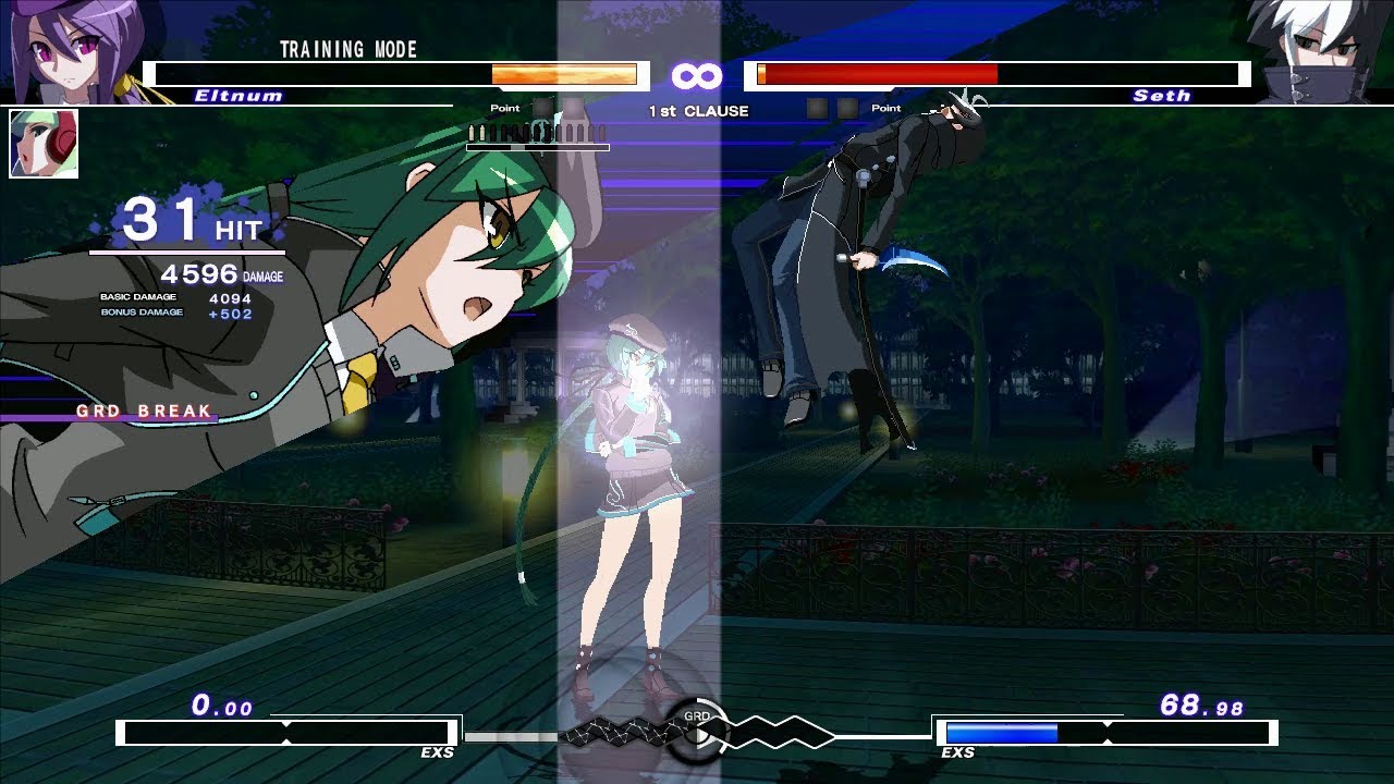 Meme Combos - UNIST, That Melty Blood Air throw huh.. damn. - YouTube