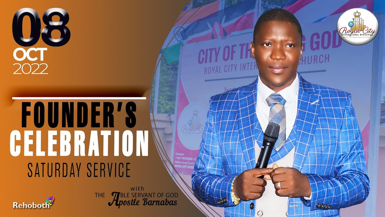 FOUNDERS CELEBRATION- SATURDAY EVENING SERVICE (08/10/2022) - YouTube