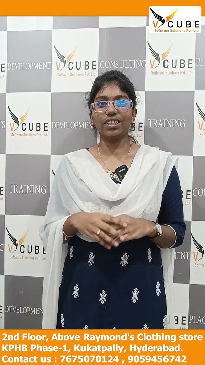 Java full stack Student review | V CUBE Software Solutions KPHB. - YouTube