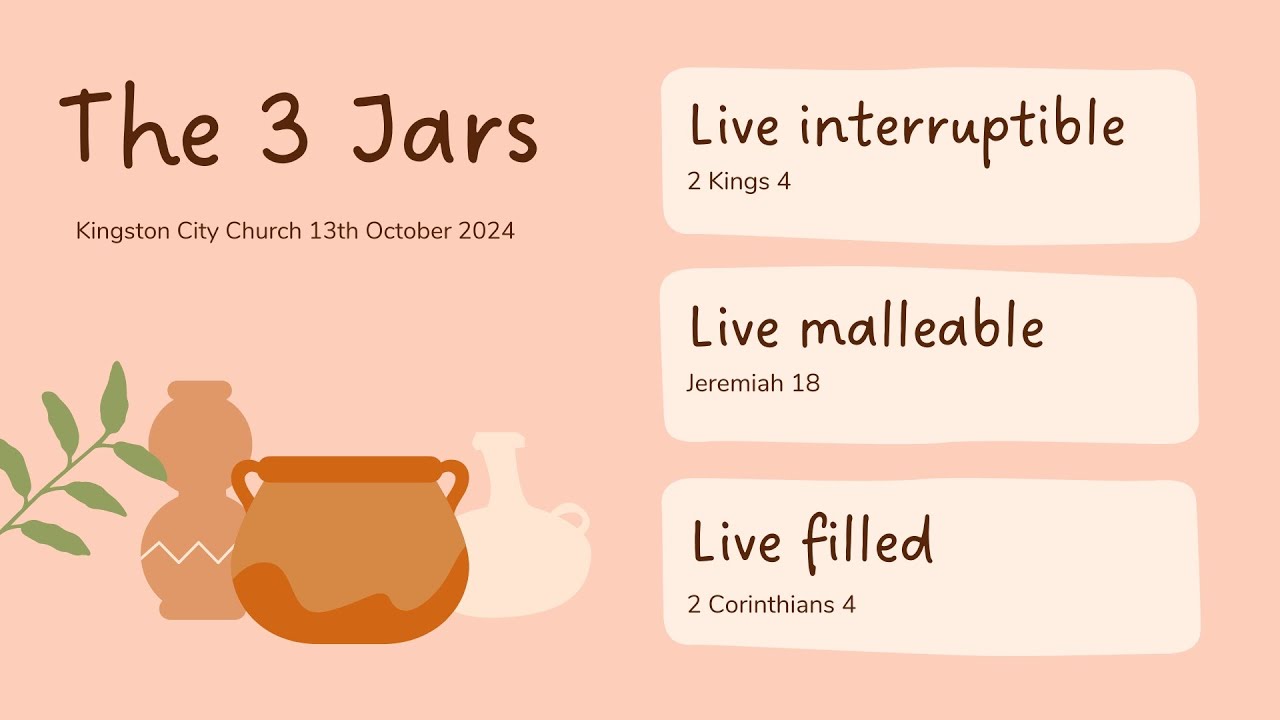 THE 3 JARS | PR MARK GOODE | KCC ONLINE - YouTube