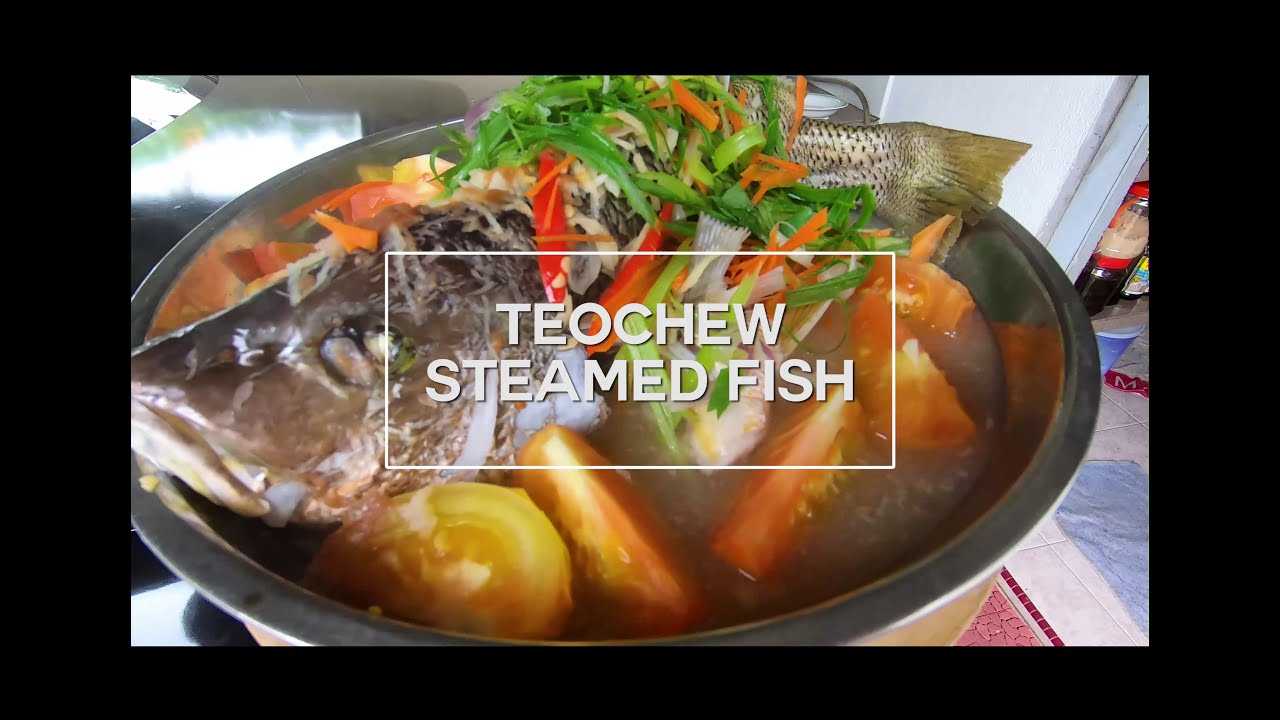 Teochew Steamed Fish With Salted Plum 潮州蒸鱼 | Mummy's Secret Recipe ...