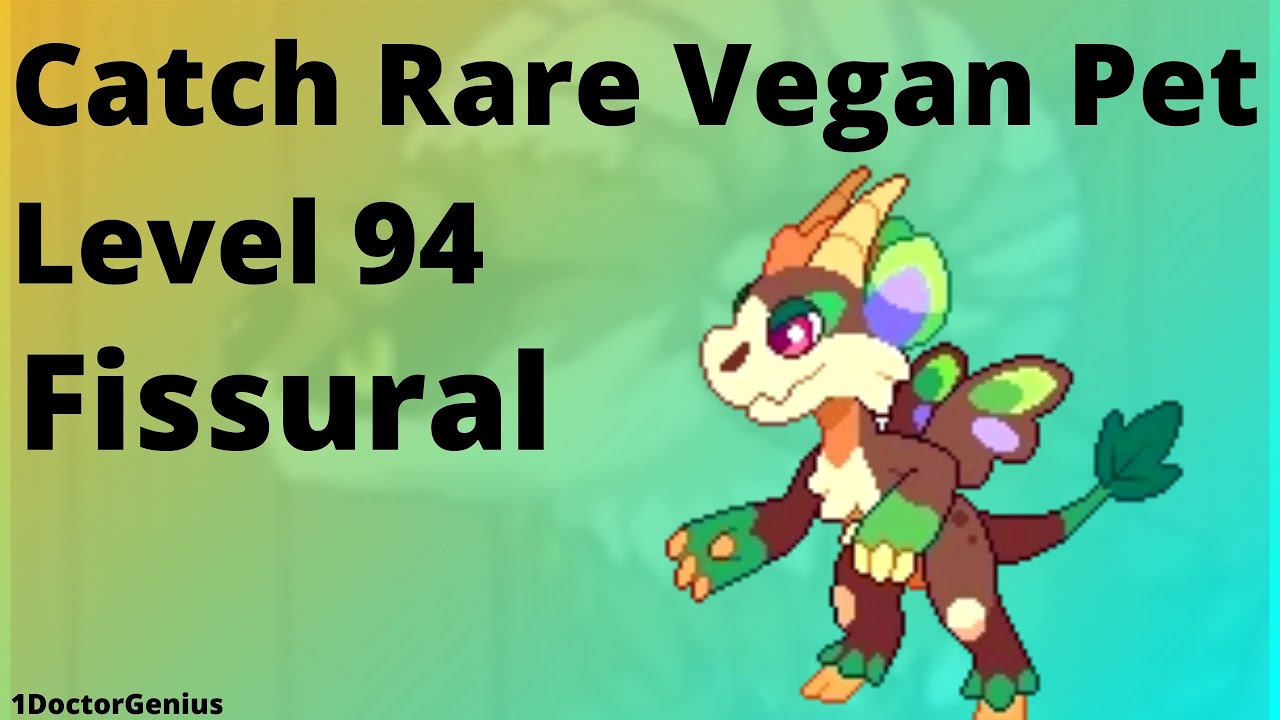 Prodigy Math Game:"How 2 catch RARE PET (VEGAN) FISSURAL" LEVEL 94 ...