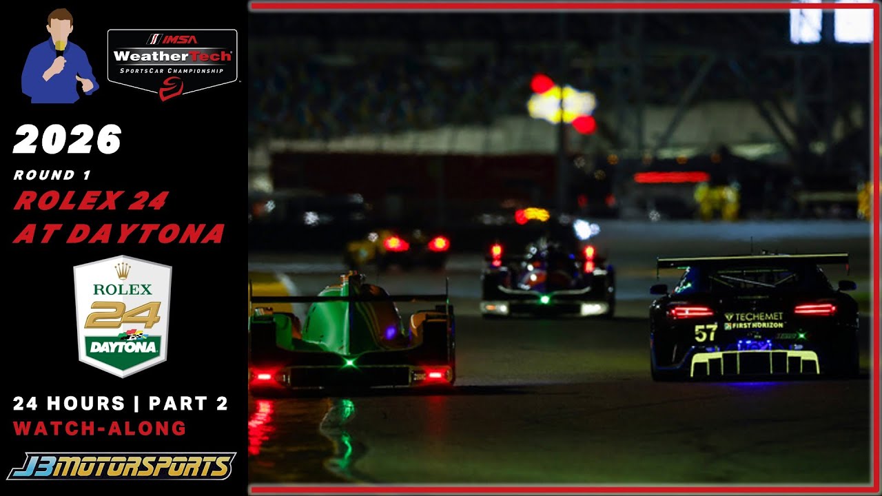 🔴 IMSA | 2026 | Round 1 | Rolex 24 at Daytona | #Rolex24 | 24 Hours ...